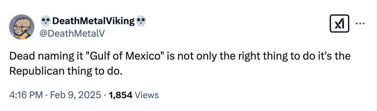 Everyone Is Joking About Deadnaming the Gulf of Mexico