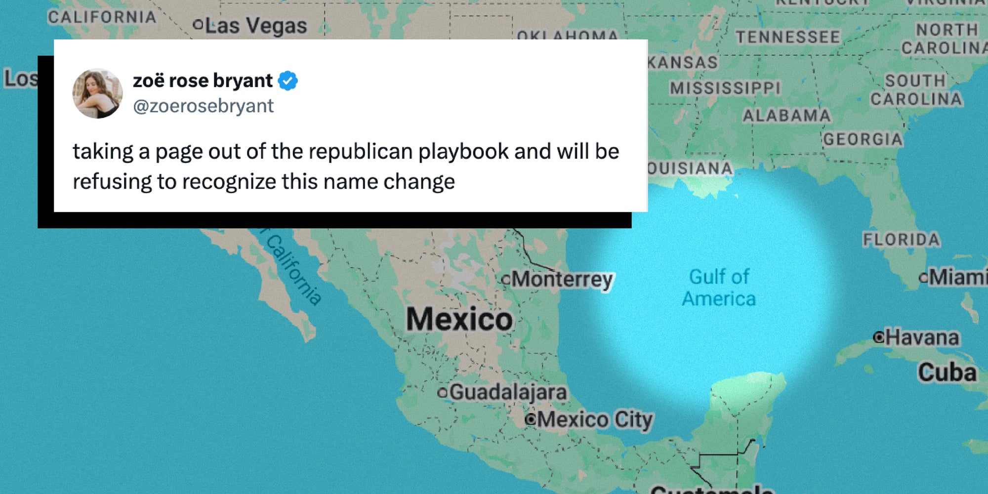 Everyone Is Joking About Deadnaming the Gulf of Mexico