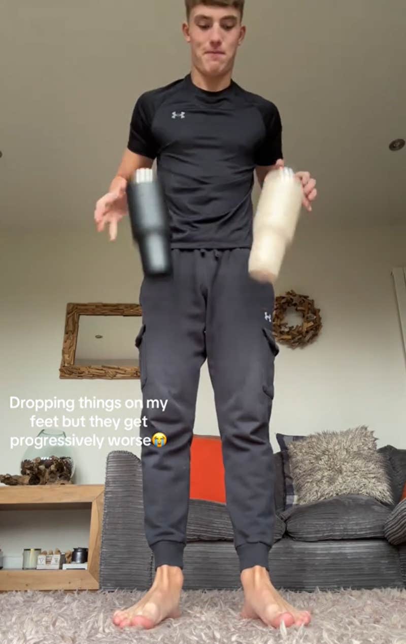 Why are kids dropping things on their feet on TikTok? Inside the ...