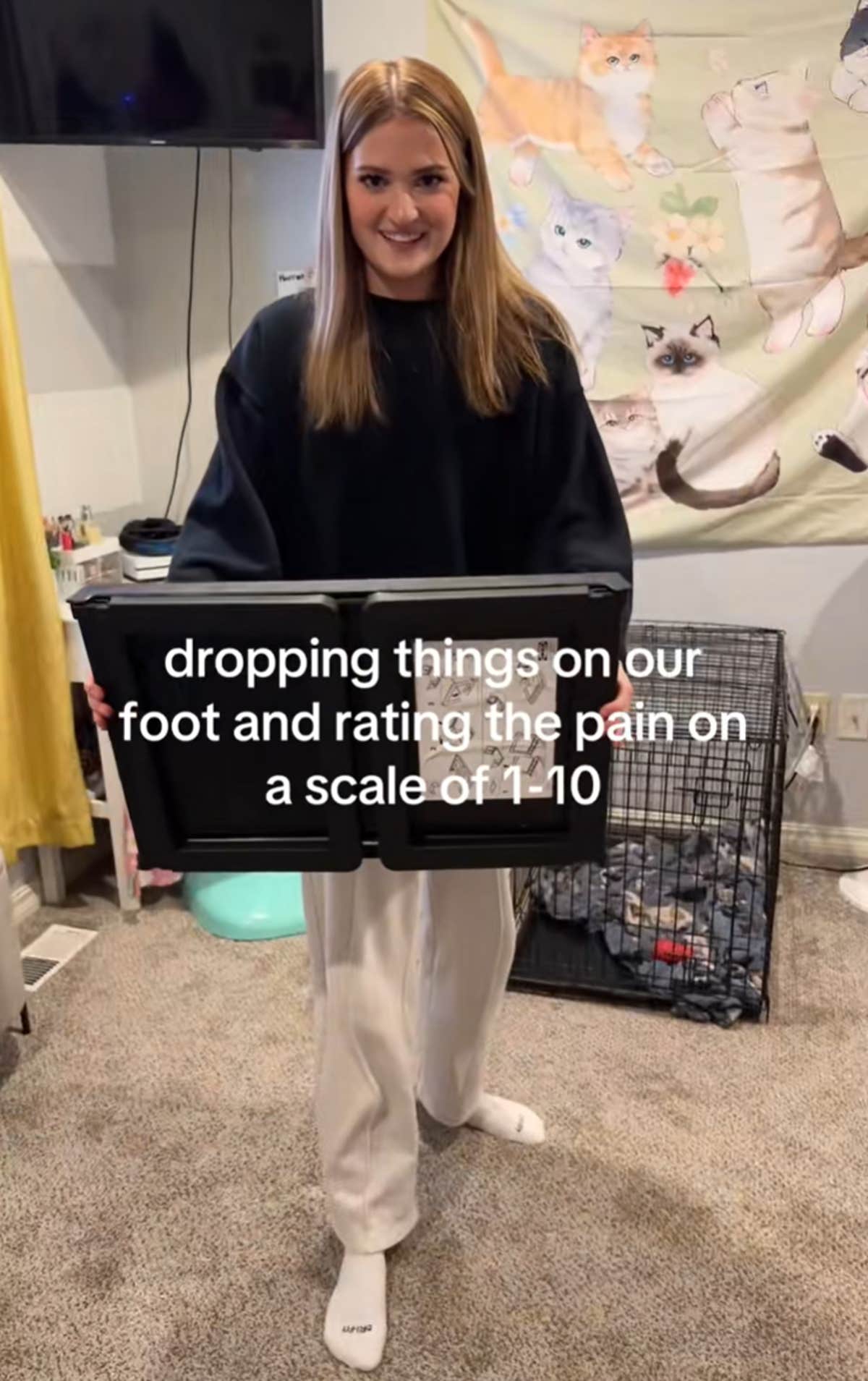 Why are kids dropping things on their feet on TikTok? Inside the ‘Amialivecore’ trend