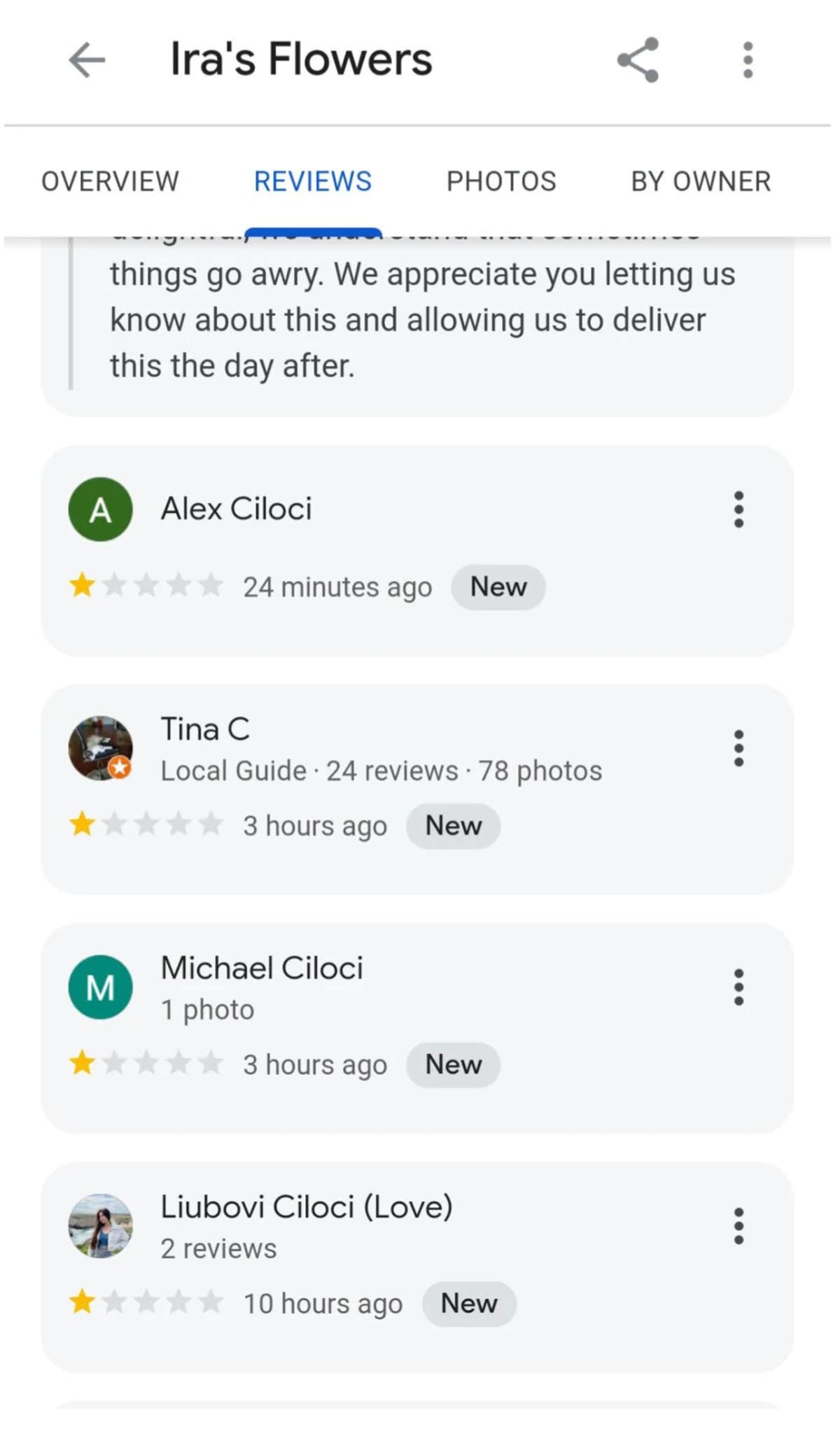 Customer demands a discount on $300 roses—then leads a one-star review ...