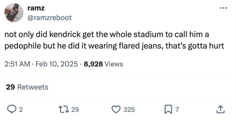 Just 27 hilarious Kendrick Lamar Super Bowl halftime show memes