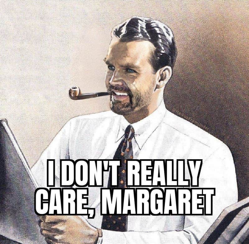 The JD Vance I Don’t Care Margaret Meme, Explained