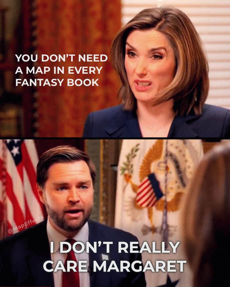 The JD Vance I Don’t Care Margaret Meme, Explained