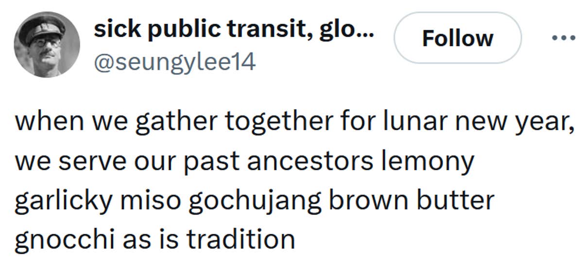 The 'lemony miso gochujang brown butter gnocchi' meme just became a ...
