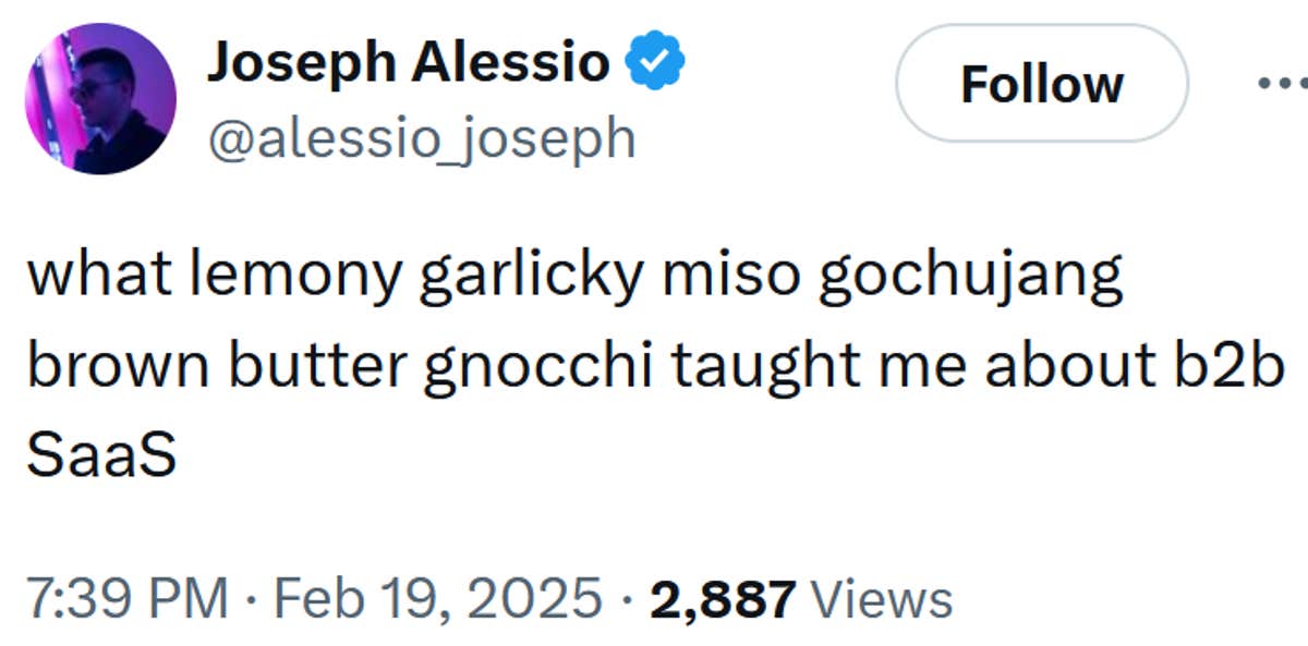 The 'lemony miso gochujang brown butter gnocchi' meme just became a real dish