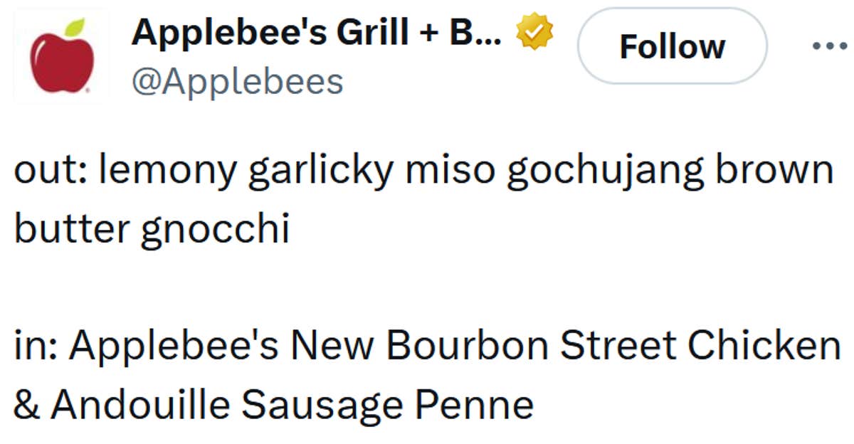 The 'lemony miso gochujang brown butter gnocchi' meme just became a ...