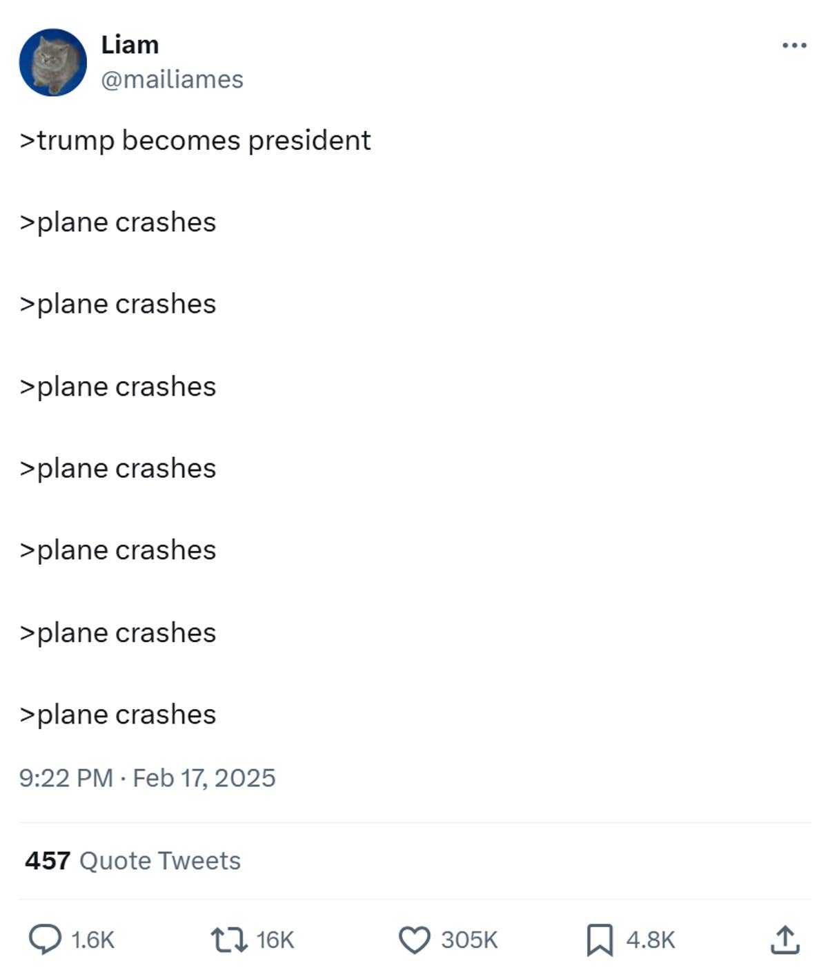 'Many plane crash, no egg': 20 darkly funny plane crash memes