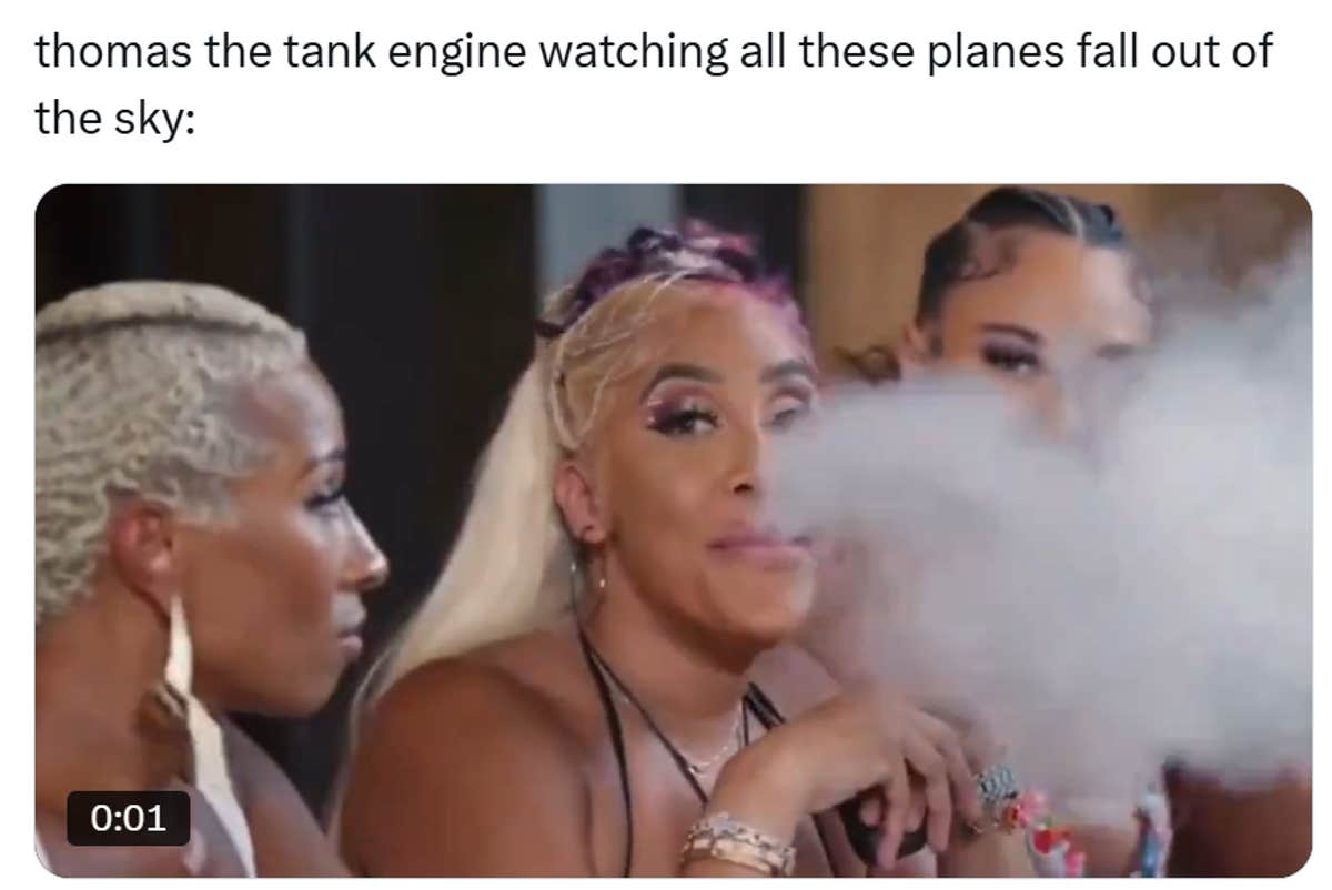 'Many plane crash, no egg': 20 darkly funny plane crash memes