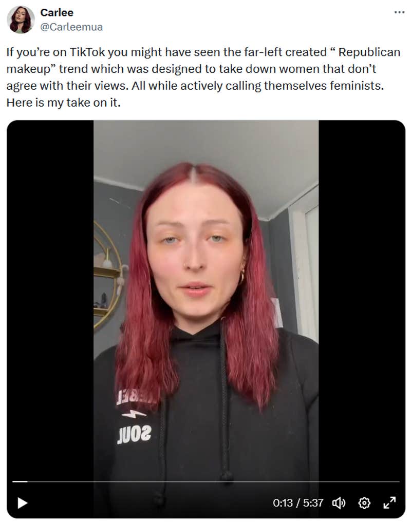 The Liberal Girls Are Making Republican Makeup Tutorials