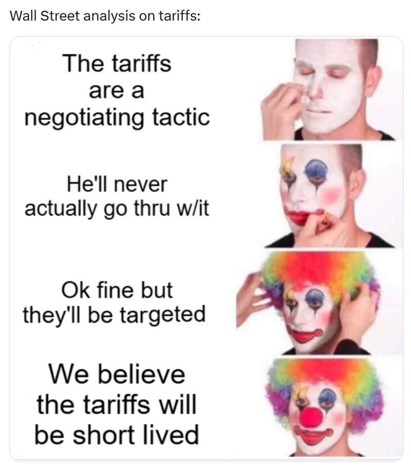‘Wait… this affects me?!’—25 memes about Trump's tariffs