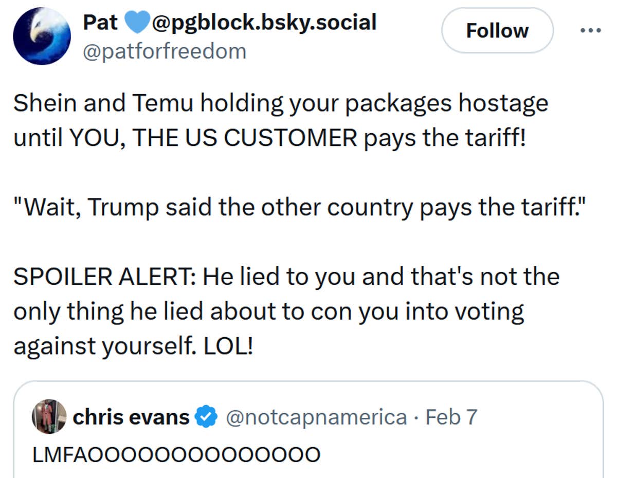 ‘DHL is holding my package hostage’: Trump supporter learns about SHEIN ...