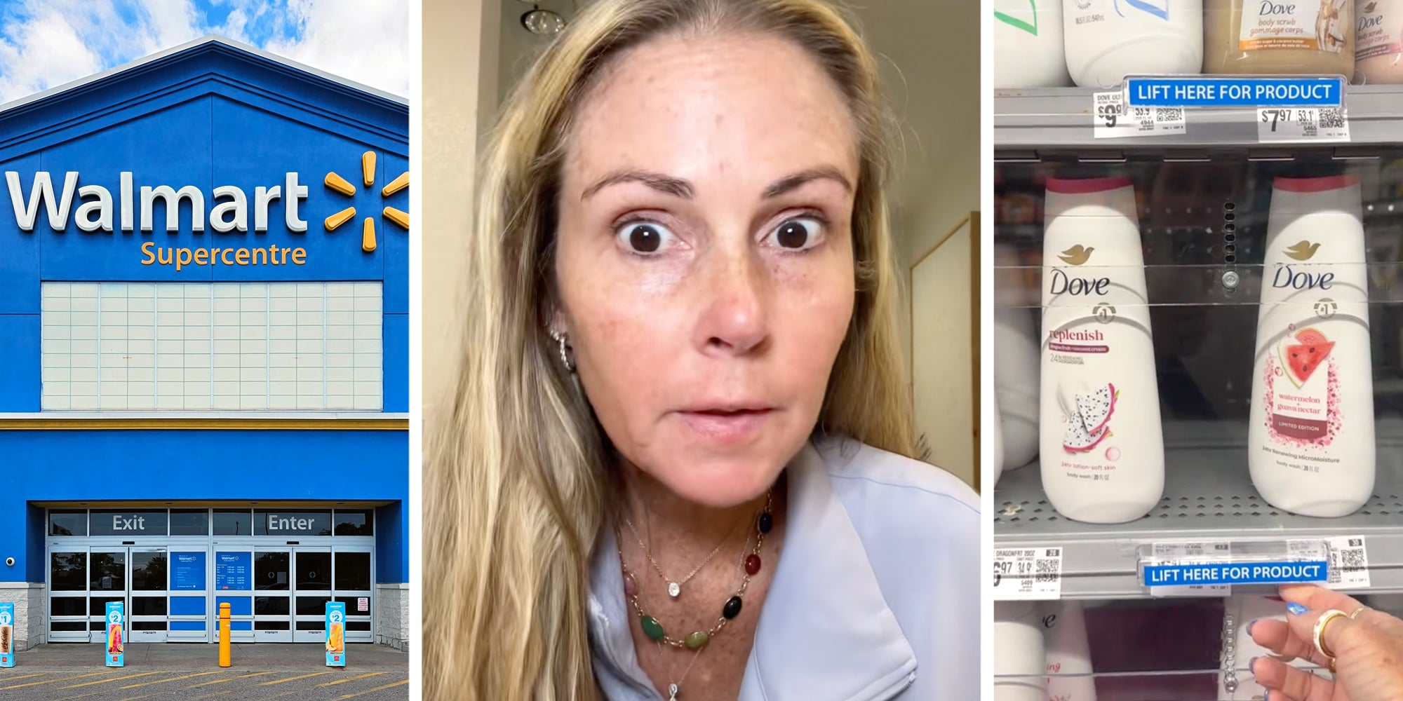 What Did Walmart Shopper Have To Do To Get Dove Body Wash?