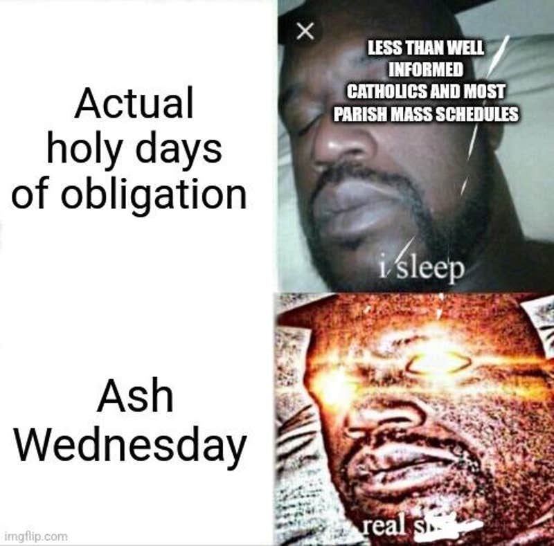 29 Ash Wednesday memes to start Lent with a laugh