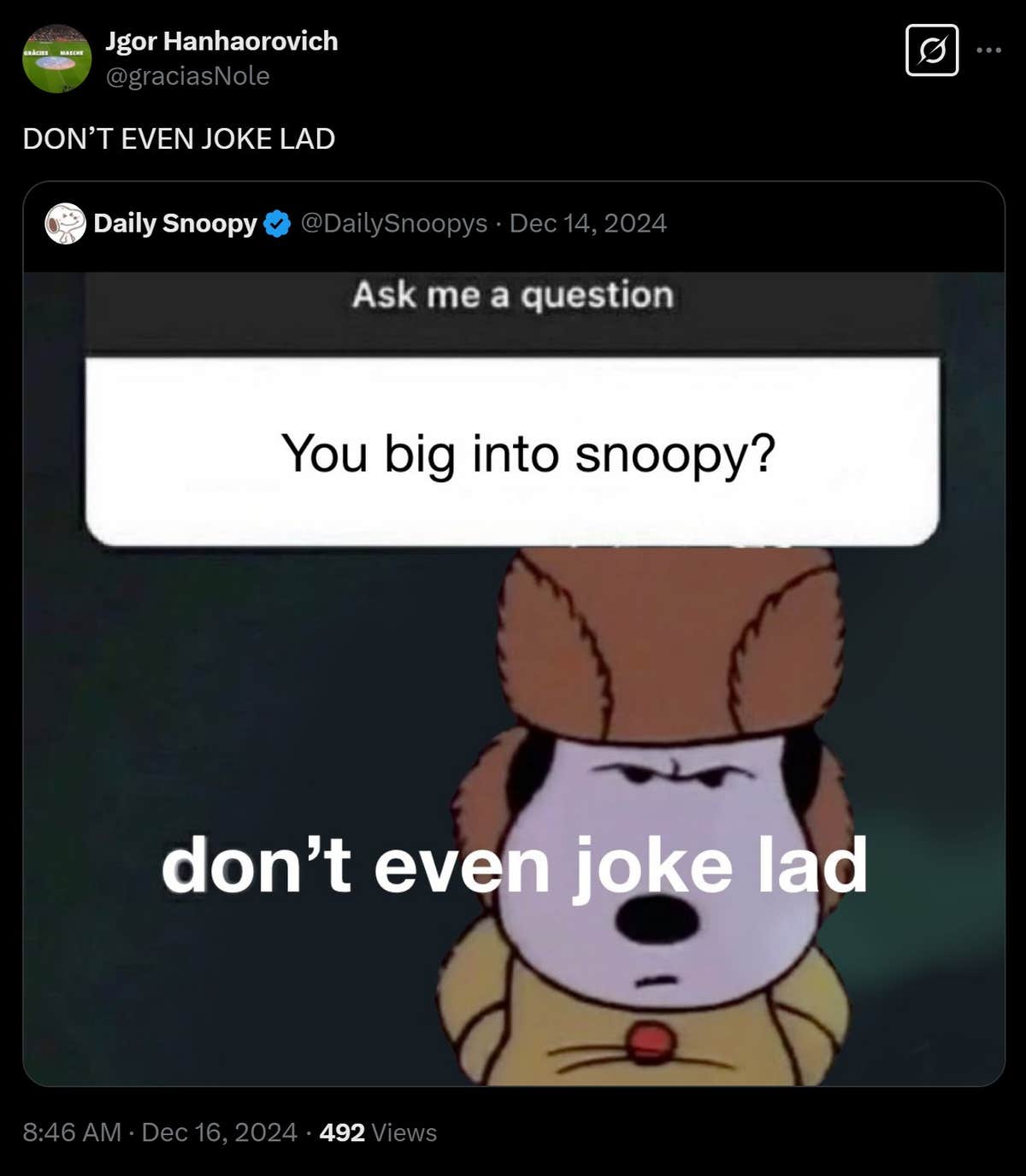 Don't Even Joke Lad: How A Fandom Meme Escaped Containment