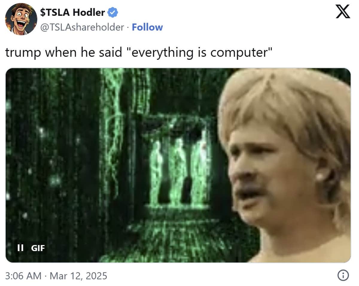 Everything's Computer: Trump Quote Becomes Catchphrase Meme