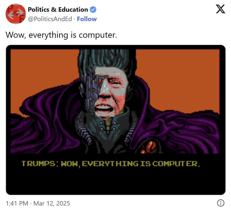 Everything's Computer: Trump Quote Becomes Catchphrase Meme