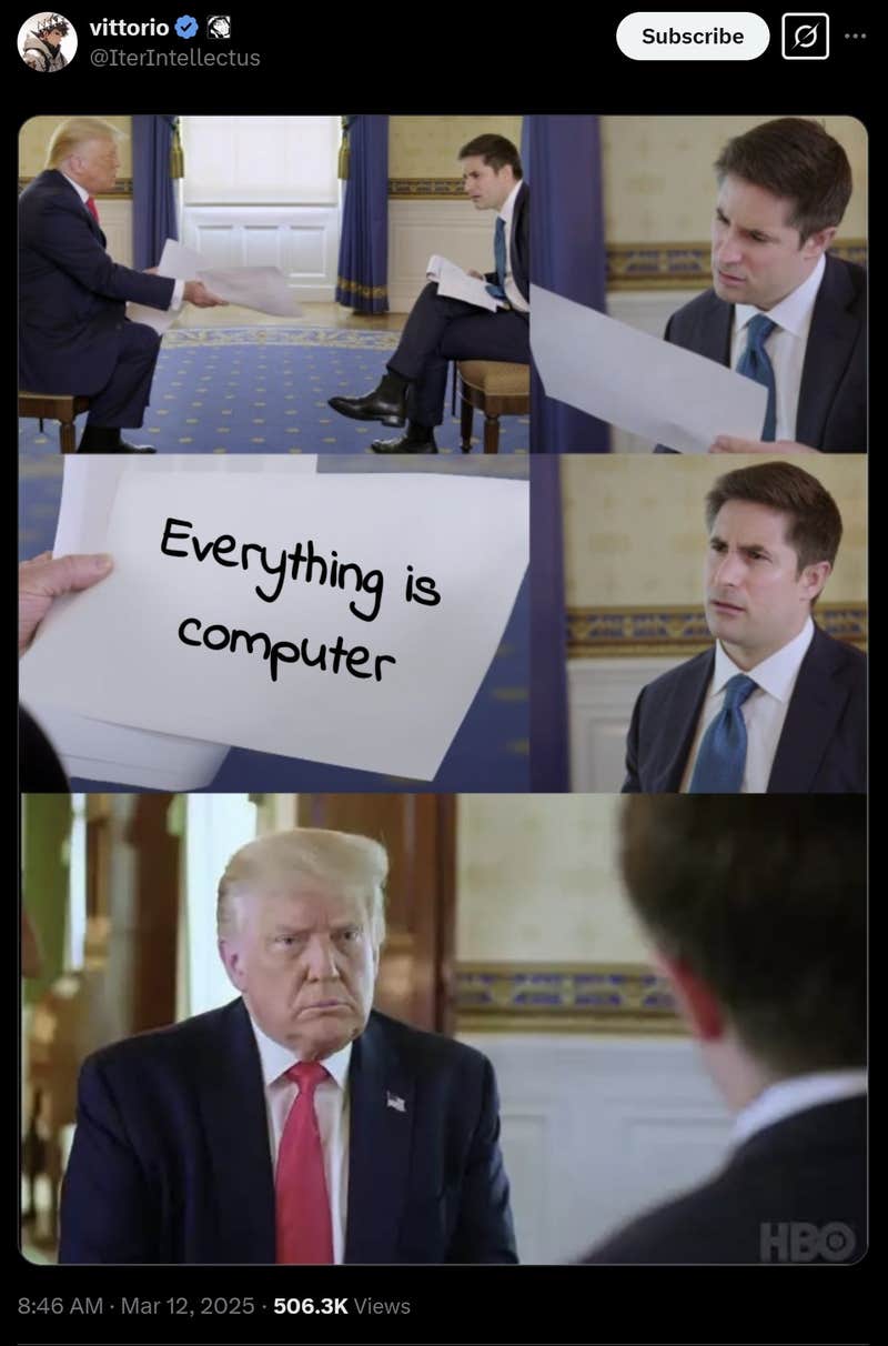 Everything's Computer: Trump Quote Becomes Catchphrase Meme
