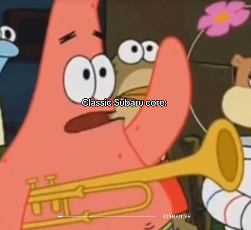 'I call patrick subaru' meme is the latest SpongeBob brainrot trend