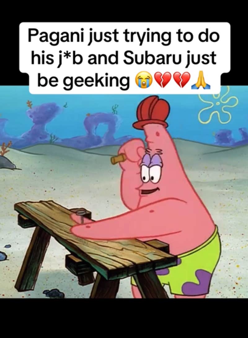 'I call patrick subaru' meme is the latest SpongeBob brainrot trend