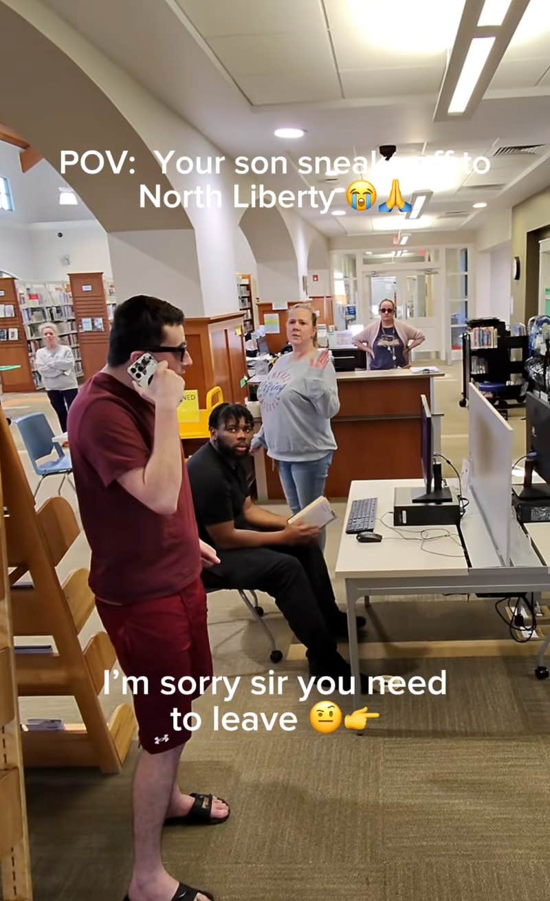 Strict dad, chill son: the ‘North Liberty’ meme explained
