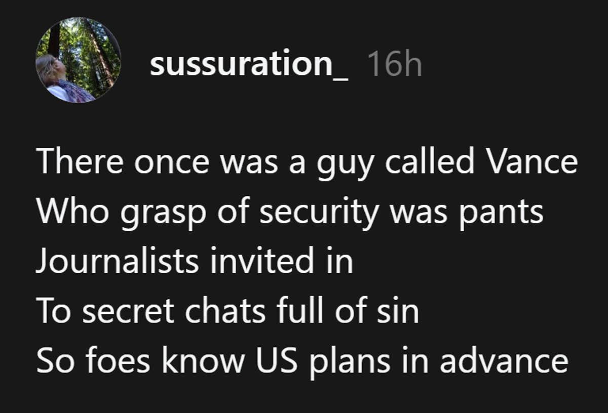 27 of the best memes roasting the SignalGate leak