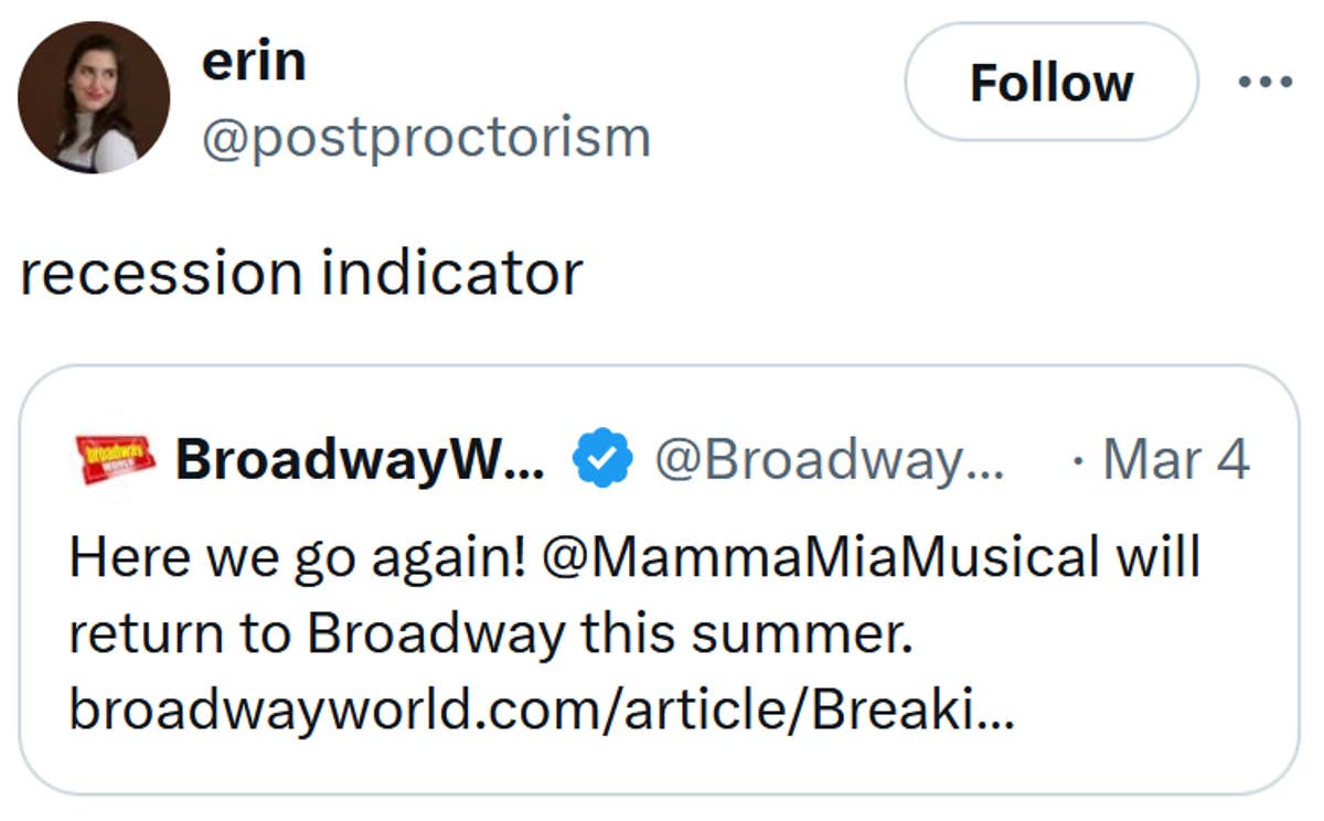 What is the recession indicator meme all over the internet?