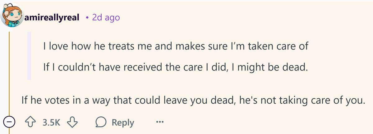 'We always agreed on politics—until last year': Wife devastated by ...
