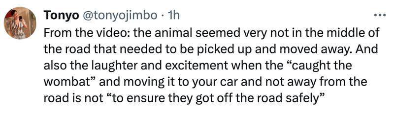 Internet furious after influencer Sam Jones pulls baby wombat from ...