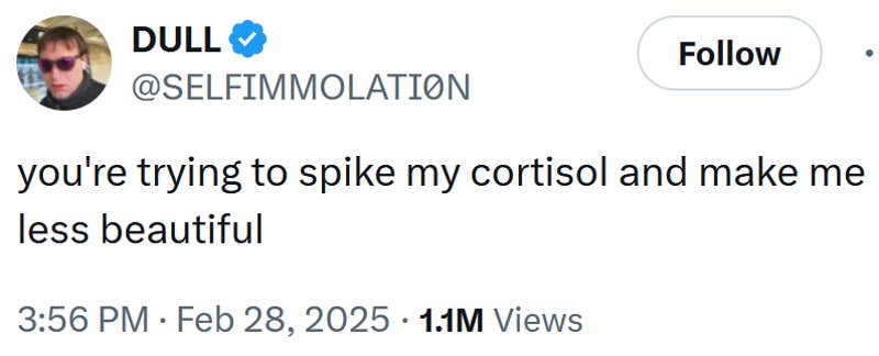 'You're trying to spike my cortisol and make me less beautiful': How a ...