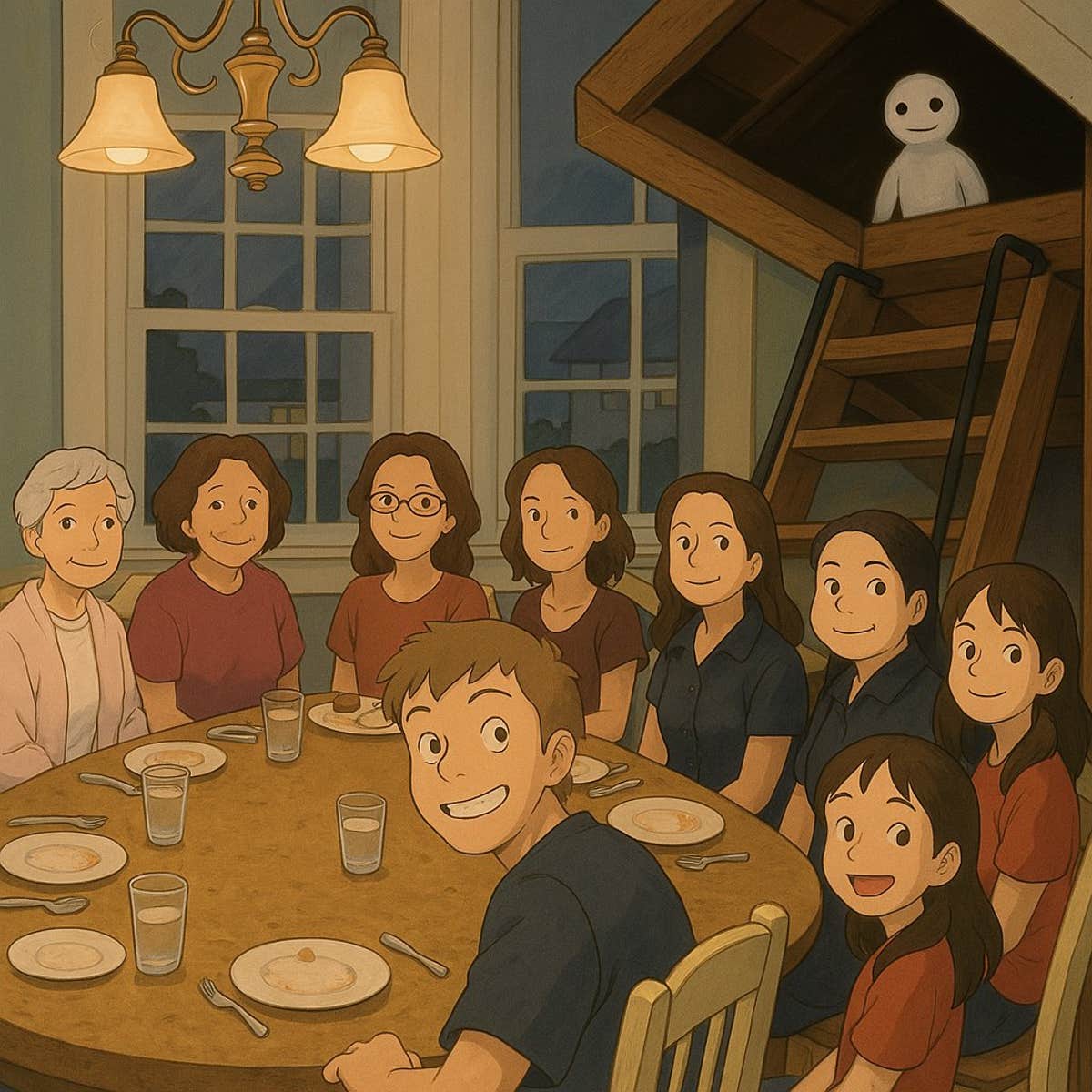 21 Viral Memes Reimagined as Studio Ghibli Scenes Using AI