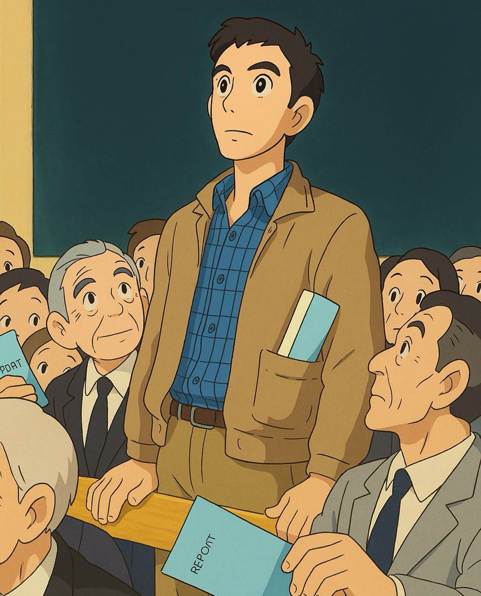 21 Viral Memes Reimagined as Studio Ghibli Scenes Using AI