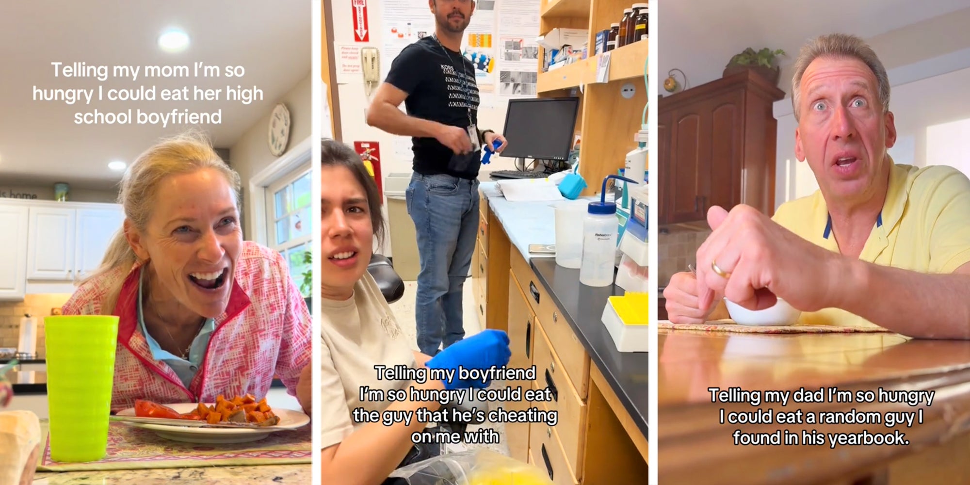 The 'I'm so hungry I could eat...' TikTok trend is unlocking dad lore ...