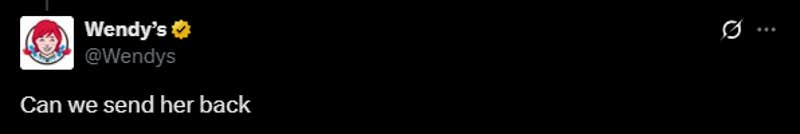 Katy Perry fans demand apology after Wendy’s 'send her back' joke