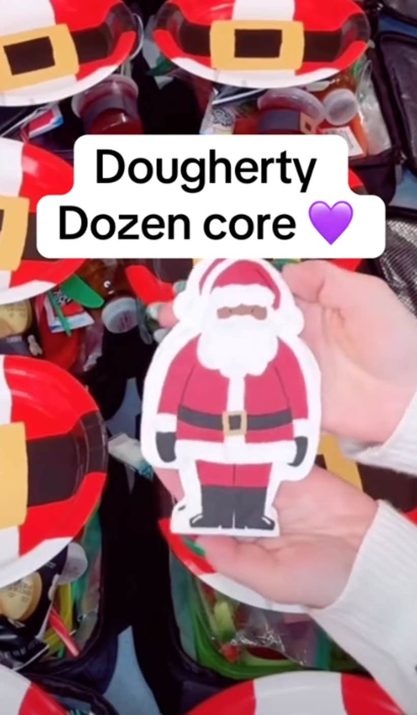How the Dougherty Dozen's Black Santa Napkin became a TikTok meme