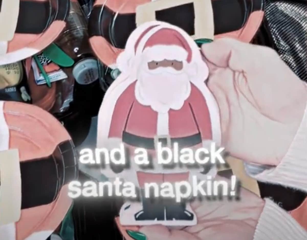 How the Dougherty Dozen's Black Santa Napkin became a TikTok meme