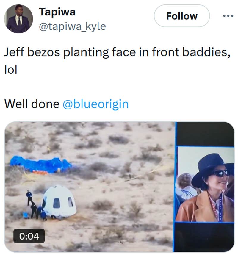 '11 Minutes In Space': Blue Origins All-Female Flight Memes Follow Its ...