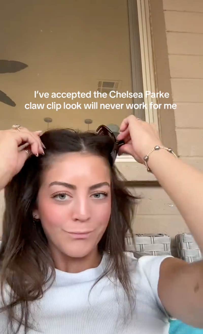 What is the 'Chelsea Parke Claw Clip' and why is it dividing the internet?