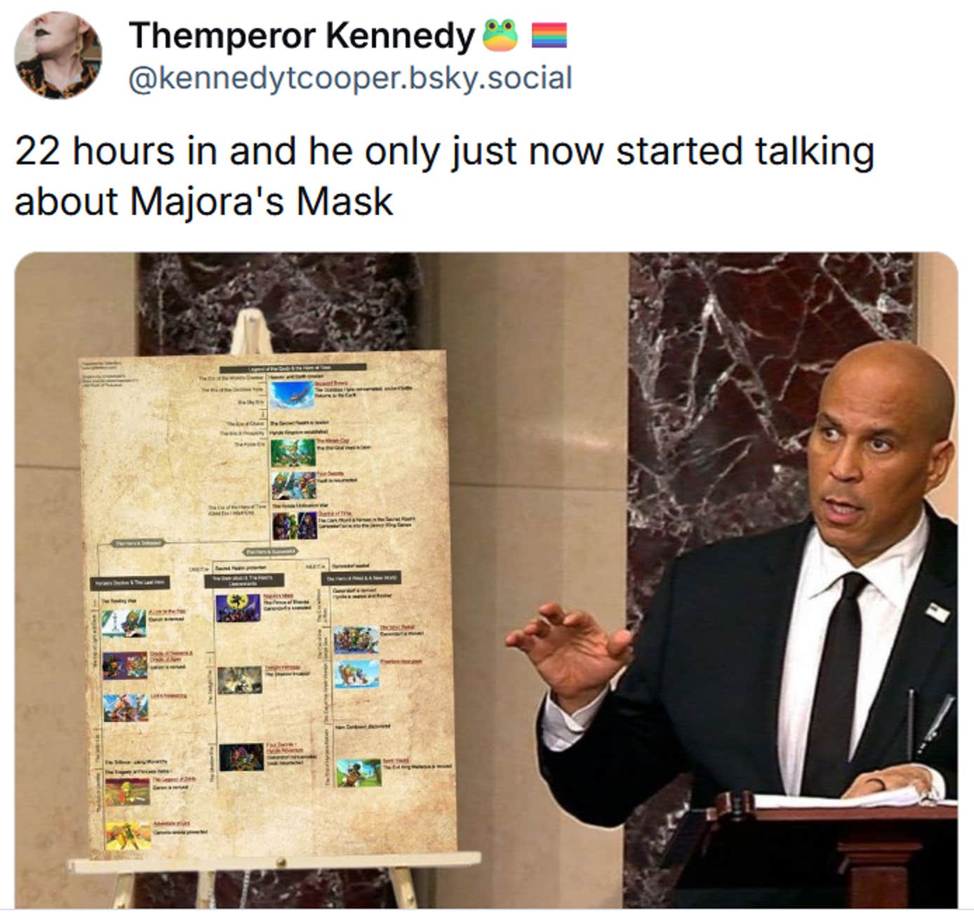 Cory Booker memes flood social media after Senate marathon—20 of the best