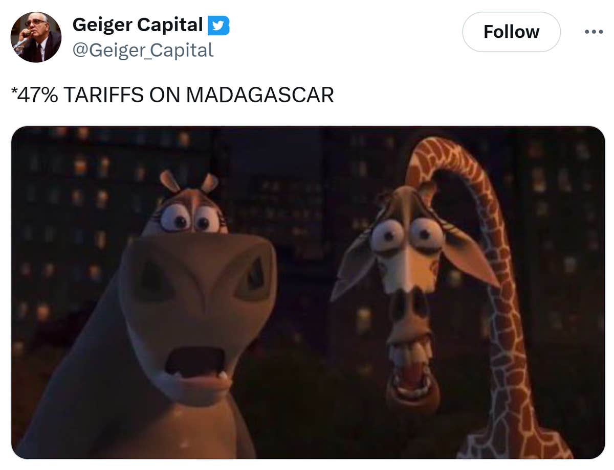 Liberation Day: 53 memes responding to Trump's tariffs