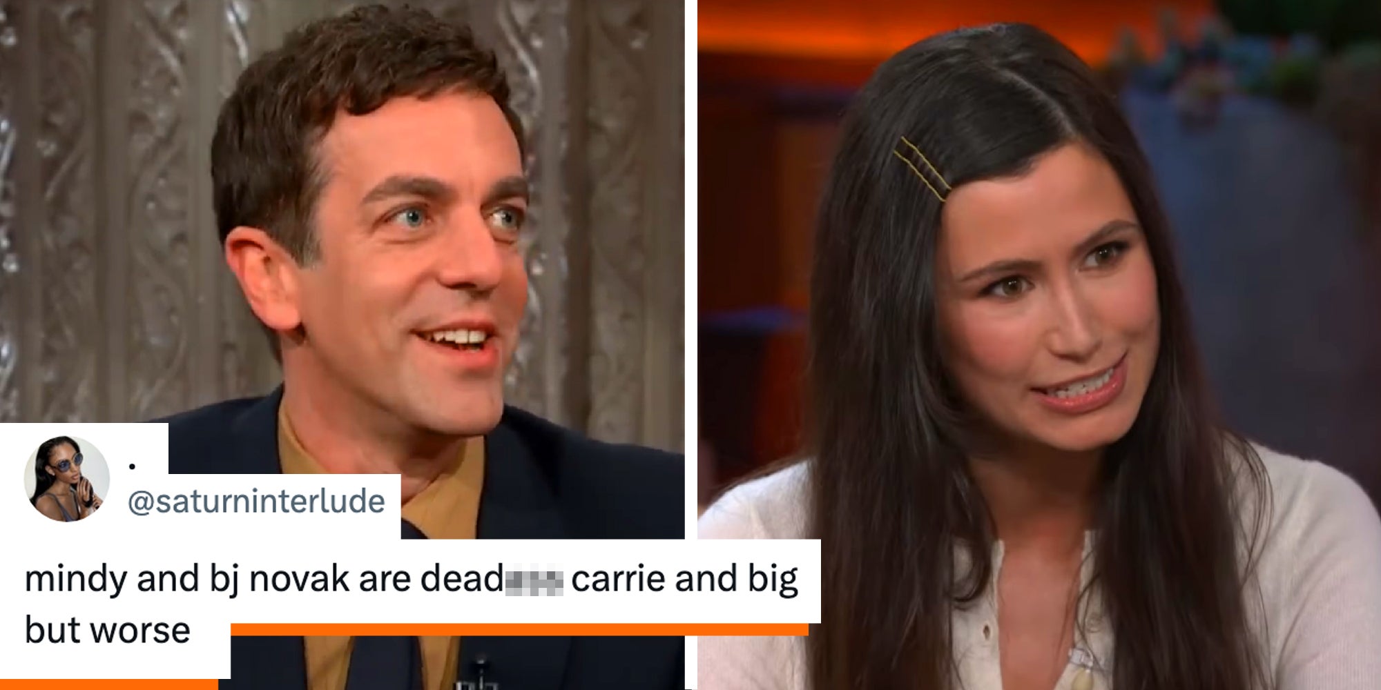 People are being very normal about BJ Novak and Delaney Rowe's relationship