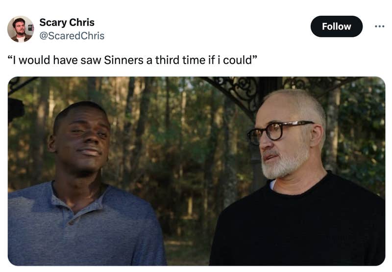 'Sinners' movie memes: 20 reactions to Ryan Coogler's horror hit