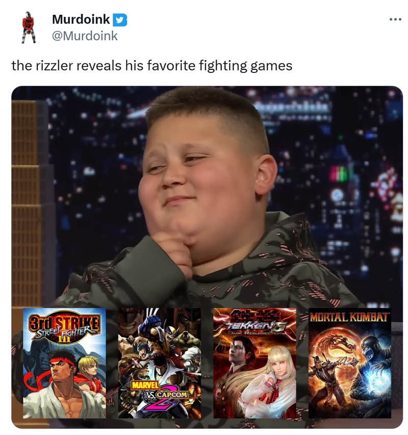 The 20 funniest 'Rizzler Reveals His Favorite' memes on the web