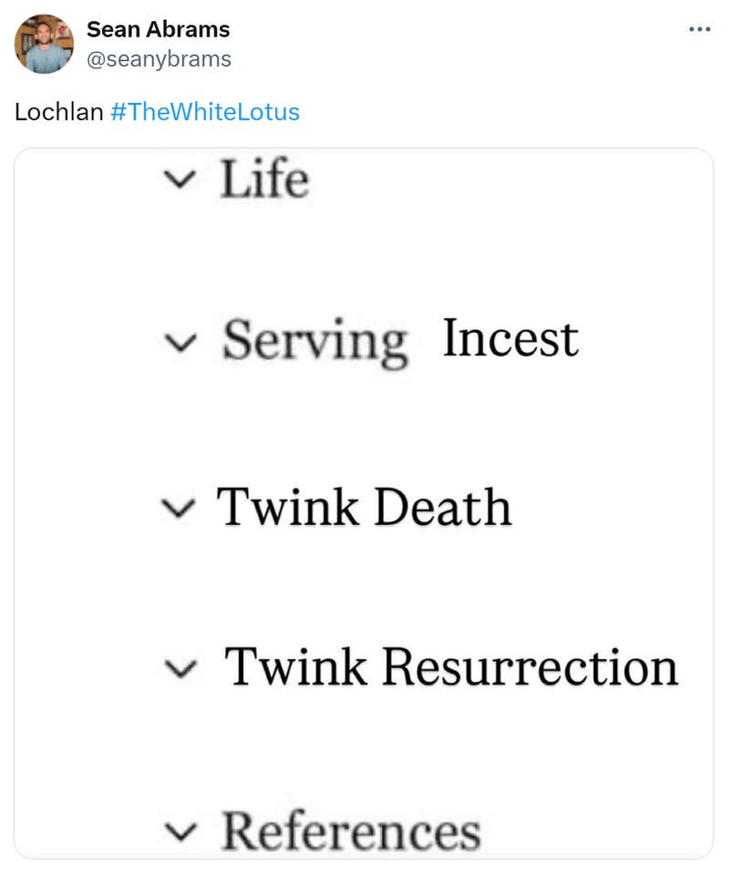 24 of the best 'White Lotus' season 3 finale memes