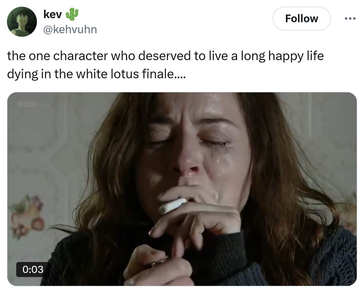 24 of the best 'White Lotus' season 3 finale memes