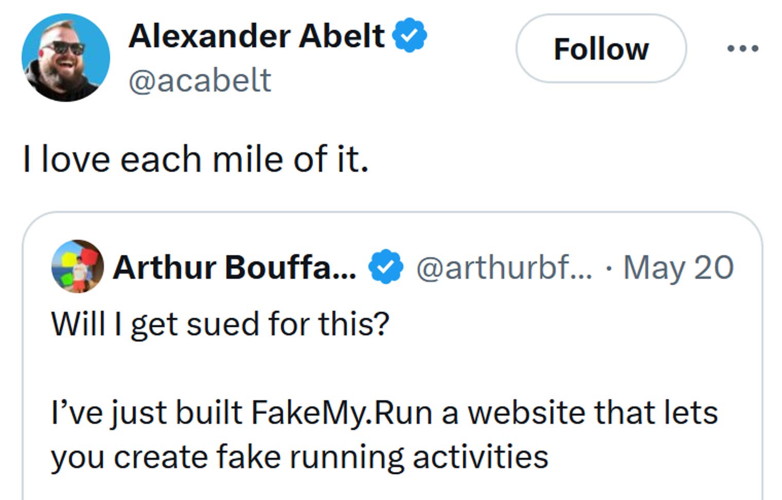 New 'Fake My Run' app mocks running culture with fake Strava generator