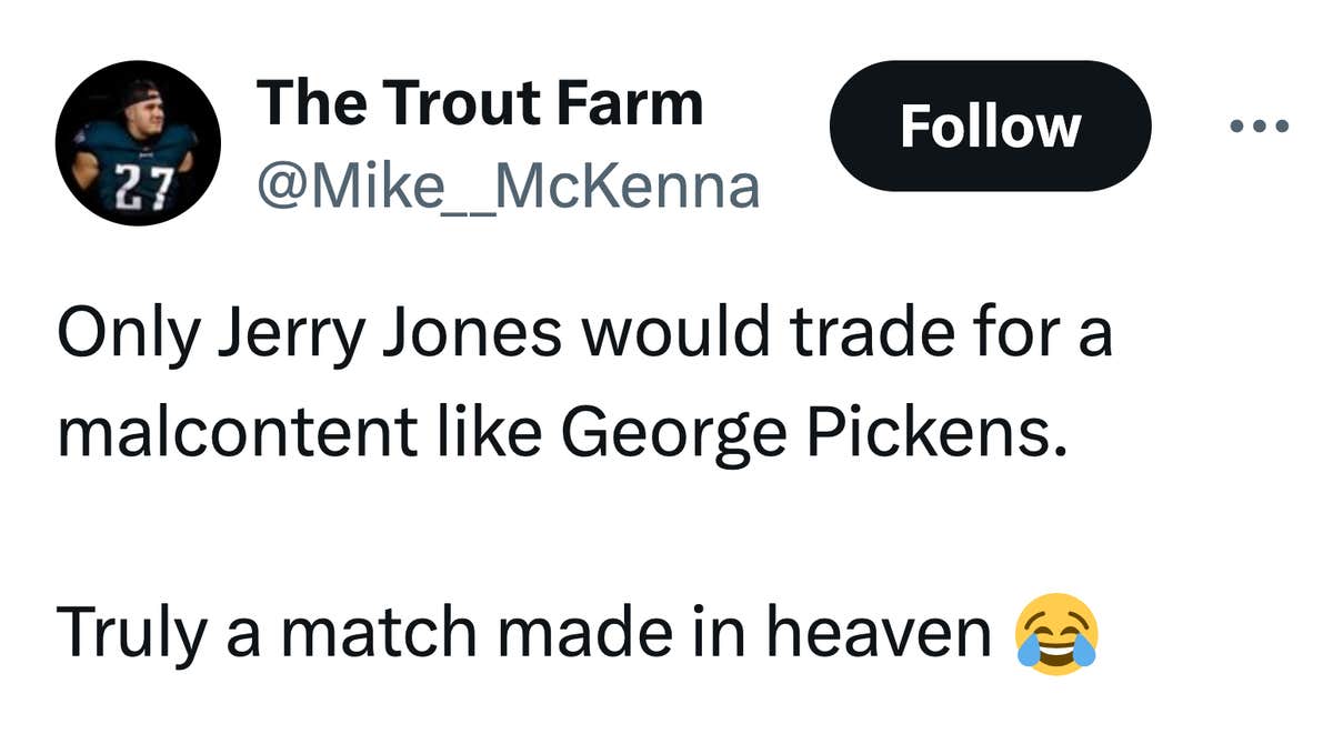 George Pickens meme makes a comeback after Cowboys trade