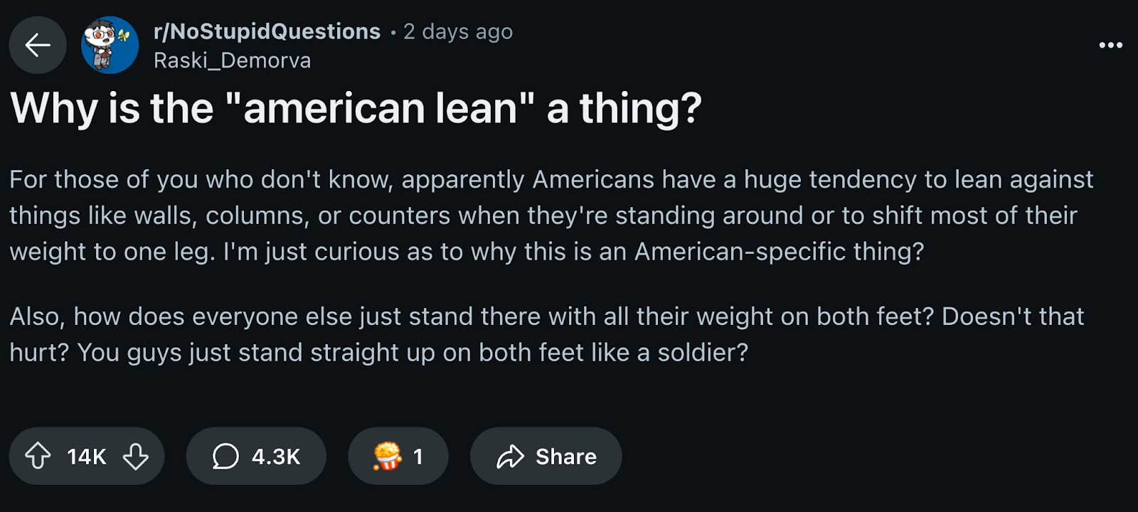 What is the ‘American lean’? Why it's sparking debate online