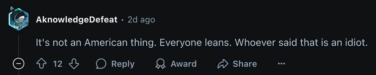 What is the ‘American lean’? Why it's sparking debate online