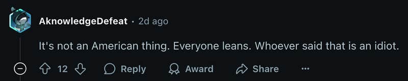 What is the ‘American lean’? Why it's sparking debate online